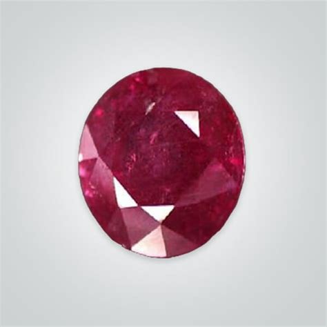 Lab Created Ruby With Inclusion Round Cubic Zirconia Cz Natural And Synthetic Gemstones On