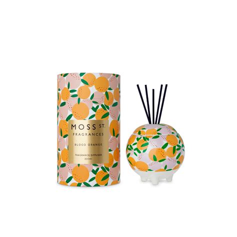 Moss St Ceramic Diffuser 350ml Blood Orange Ginja B