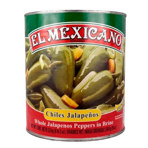 El Mexicano Whole Chiles Jalapenos 98 Oz Smiths Food And Drug