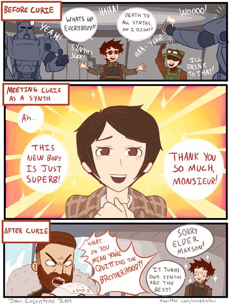 Mozzatav — This Is My Fallout 4 Story About How Curie Saved