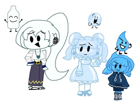 Bottle And Bubble And Teardrop As Humans By Ifyouk On Deviantart