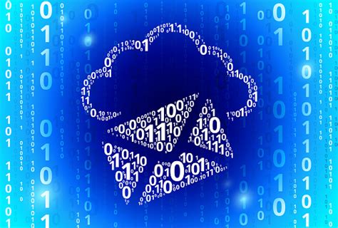 Letter Cloud Computing Binary Code Blue Vector Pattern Background Stock