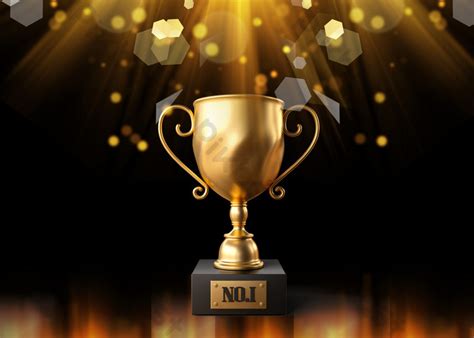 수상 트로피 블랙 골드 트로피 시상식 배경 반점 그라디언트 별빛 Png Psd 무료 다운로드 Pikbest