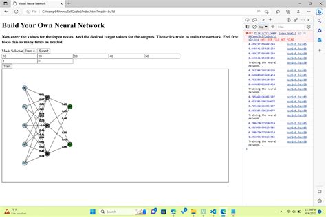 Javascript How Do I Get The Output Values For My Neural Network Go