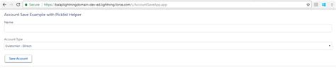 salesforce easy learn lightning picklist helper and component event