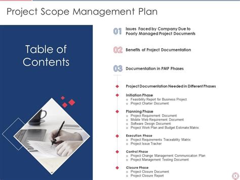 Project Scope Management Plan Powerpoint Presentation Slides