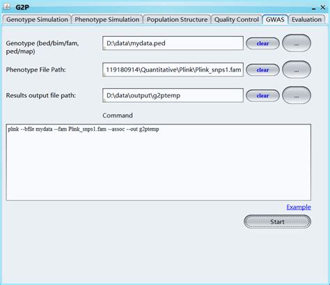 GitHub XiaoleiLiuBio G2P G2P A Genome Wide Association Study Simulation Tool For Genotype