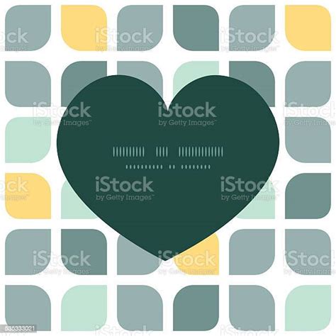 벡터 추상적임 그레이 옐로우 스쿱에 제곱 심장 실루엣 패턴 프페임 2015년에 대한 스톡 벡터 아트 및 기타 이미지 2015