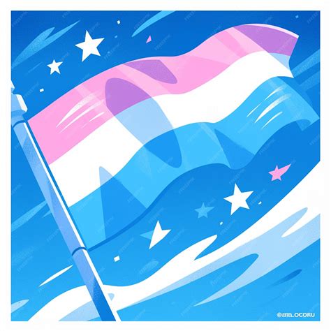 Premium Vector Celebrate Transgender Diversity Banner