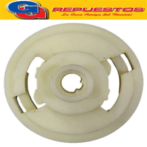 Base Perilla Timer Lavarropas Aurora 10 Programas T5502 Blan Ca Y Marron Dos Colores