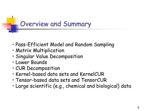 Ppt Fast Monte Carlo Algorithms For Matrix Operations And Massive Data Set Analysis Powerpoint