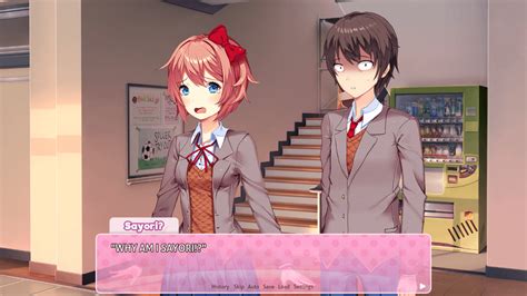 Monika Screws Around With The Console R Ddlc