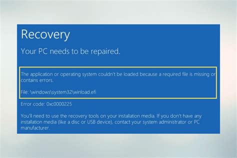 Fix Winload Efi Missing Or Corrupt Error TechCult