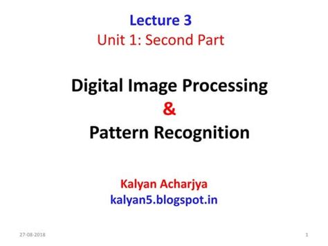 Lecture 4 Relationship between pixels | PPT
