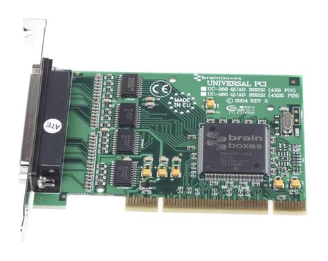 Uc 268 Brainboxes Brainboxes 4 Port Pci Rs232 Serial Card 481 1191 Rs