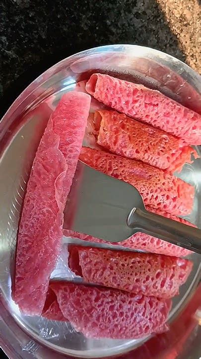 গোলাপি পাটিসাপটা 🌸shorts Pitha Youtube