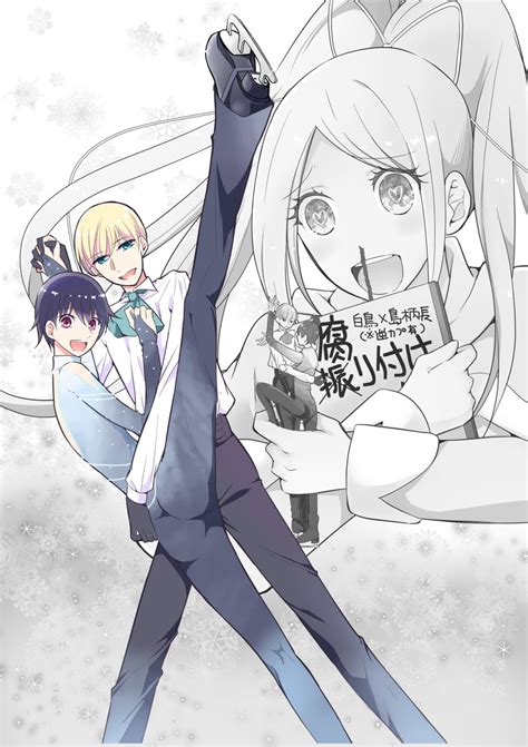 「モノクロにしたら右上の女子が死んだみたいになった。 タイトル「萌え死にした腐女子」 絵をモノクロにするとかっこいい」如月あいうつ病