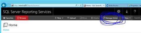 Reporting Services Could Not Load Folder Contents SSRS Report Manager Stack Overflow