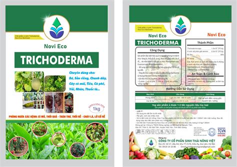 Trichoderma Novi Eco 1kg Chế Phẩm Novi Eco Jsc