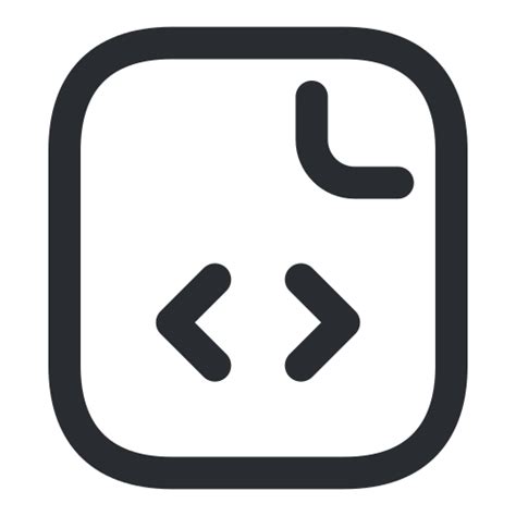 Document Code User Interface And Gesture Icons