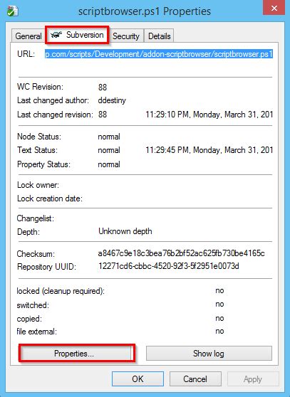 Howto Auto Add Revision Number To Script With Subversion Please Work