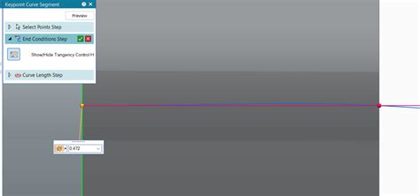 keypoint curve segment not working as expected in se 2024 from se 2022