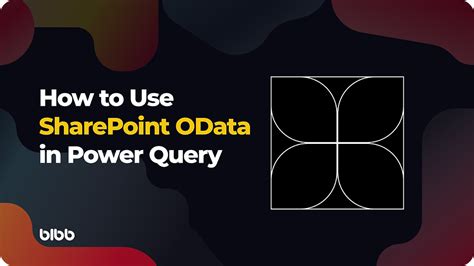 how to use sharepoint odata in power query