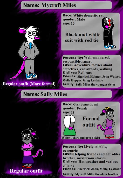 Grkd Mycroft And Sally Reference Sheet By Unknownrussainrat On Deviantart