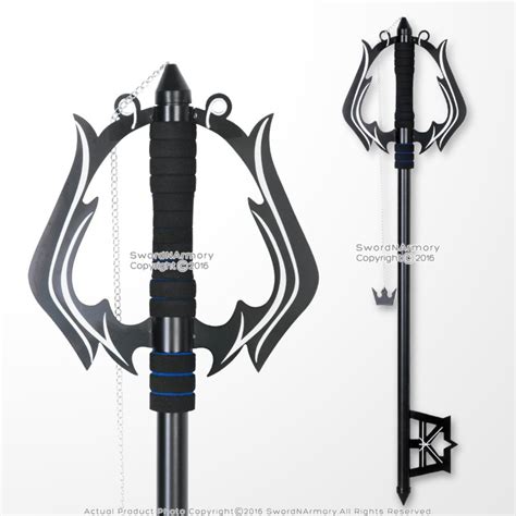 35 Black Kingdom Key Sword Stainless Steel Anime Videogame Costume Cosplay