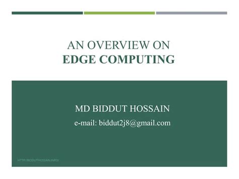 Edge Computing Presentationpptx