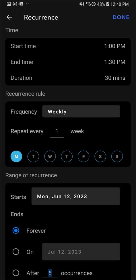 How To Create A Recurrence Event In Calendar Nextintelligenceai