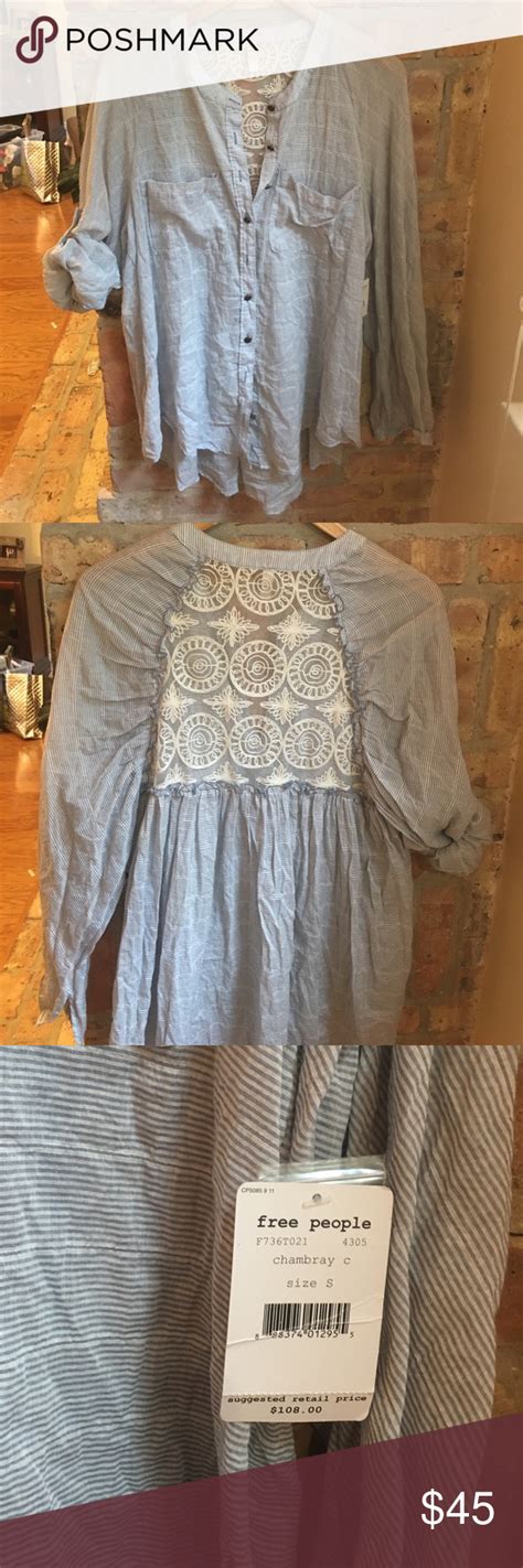 Linen Tunic With Back Accent Free People
