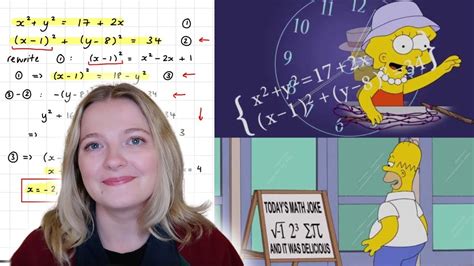 Solving Mathematics In The Simpsons Youtube