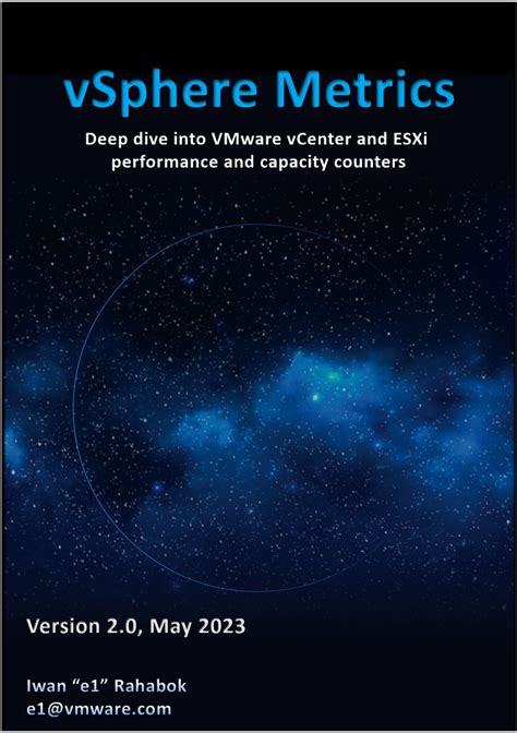 New Book Vsphere Metrics Deep Dive Into Vmware Vcenter And Esxi Performance And Capacity