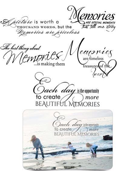 Inspirational Quotes For Scrapbooking Photo Album Quote Memories