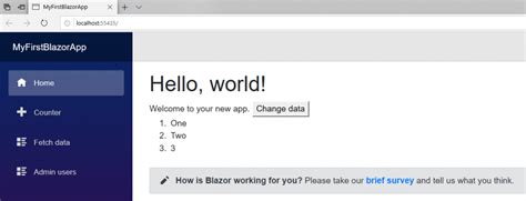 Blazor University Incremental Rendertree Proof