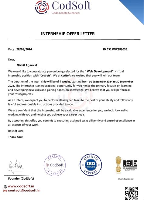 Nikhil Agarwal On Linkedin Codsoft Webdevelopment