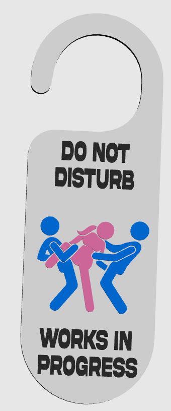 Do Not Disturb Sex 7 By Dukonedev Makerworld