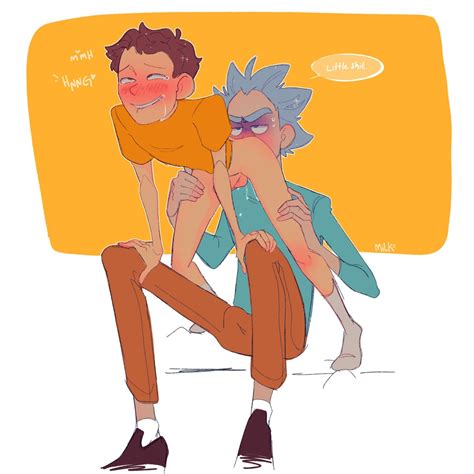 Post 5076169 Caprison Milk Morty Smith Rick And Morty Rick Sanchez