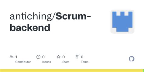 Github Antichingscrum Backend