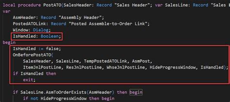 New Event Request Codeunit Sales Post Onbeforepostato · Issue 6545 · Microsoft
