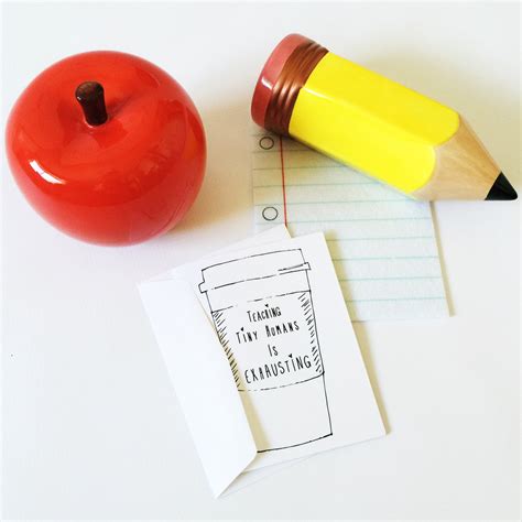 Teaching Tiny Humans Is Exhausting® Greeting Card Mom Culture