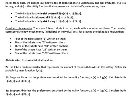 Recall From Class We Applied Our Knowledge Of Chegg Com