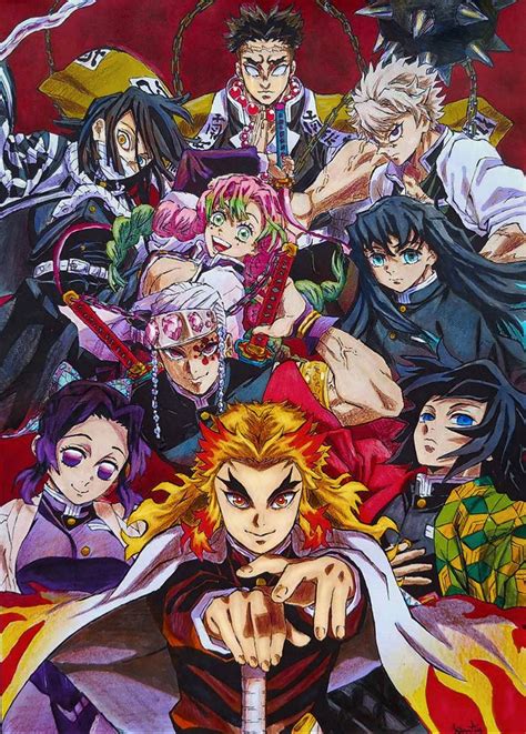 All Hashiras By Kingk2004 On Deviantart