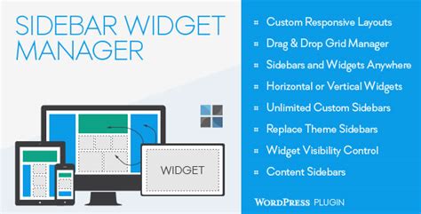 Sidebar And Widget Manager For Wordpress V3 1 6 Premium Scripts Plugins And Mobile