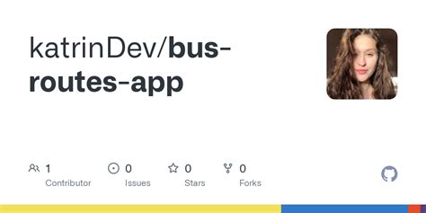 Github Katrindevbus Routes App