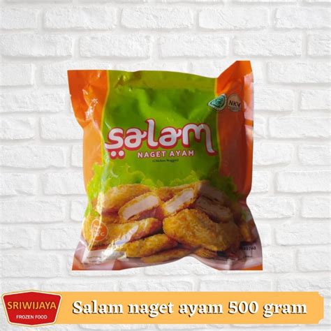 Jual Nugget Naget Ayam Salam 500gr Shopee Indonesia