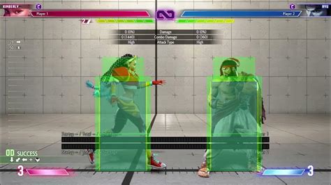 Sf6 All Of Kimberlys Hitboxes At 50 Speed Youtube