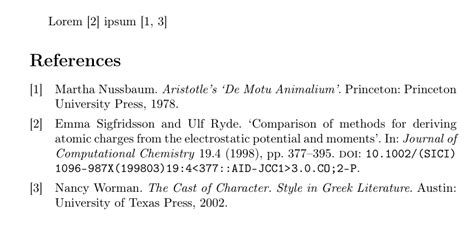 Biblatex Making Cites Behave Like Cite TeX LaTeX Stack Exchange