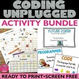 Coding Unplugged Activities Unplugged Coding Worksheets Hour Of Code